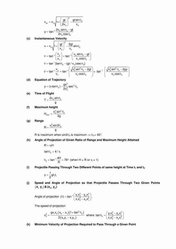 Physics Mechanics Notes - Notes - LearnPick India