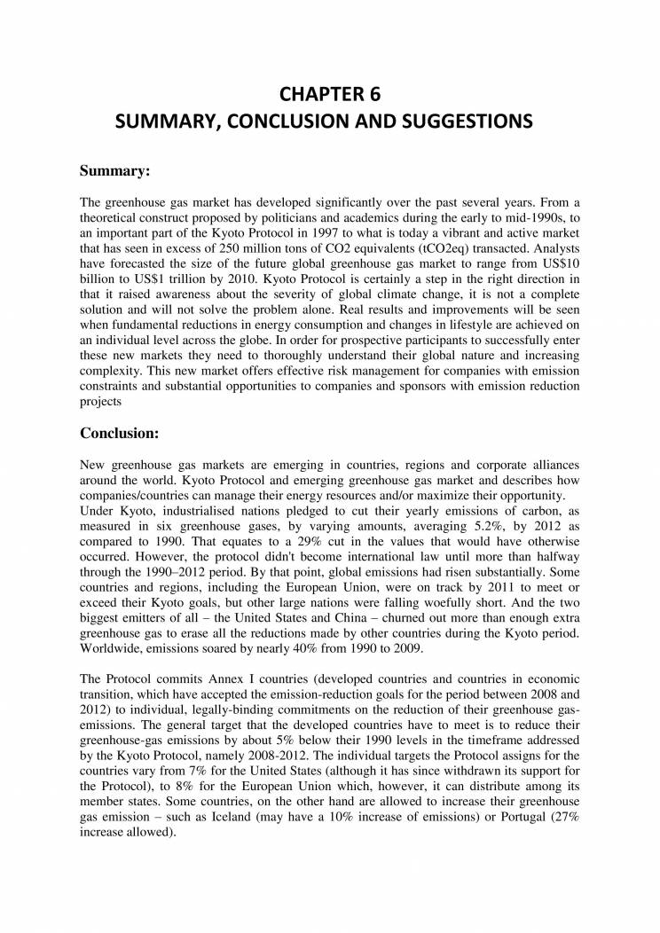 Kyoto Protocol - Notes - LearnPick India