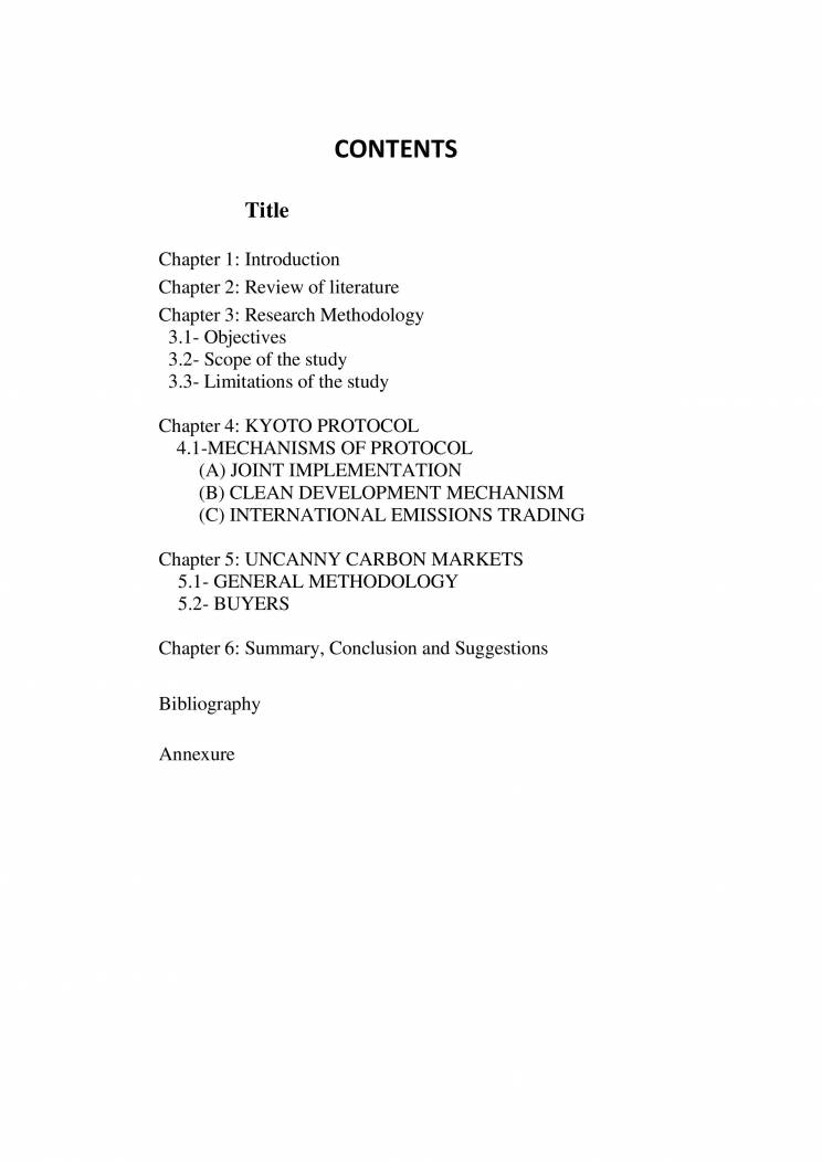 Kyoto Protocol - Notes - LearnPick India