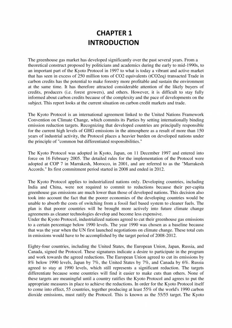 Kyoto Protocol - Notes - LearnPick India