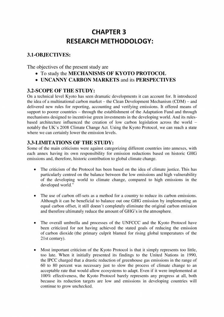 Kyoto Protocol - Notes - LearnPick India