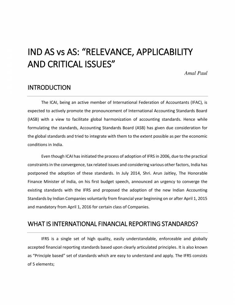 Accounting Standard And General Notes For Commerce Students - Notes ...