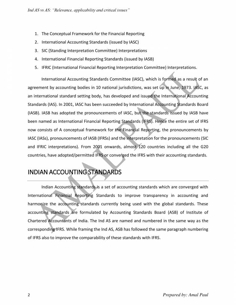 Accounting Standard And General Notes For Commerce Students - Notes ...