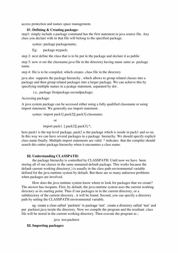 Java - Notes - LearnPick India