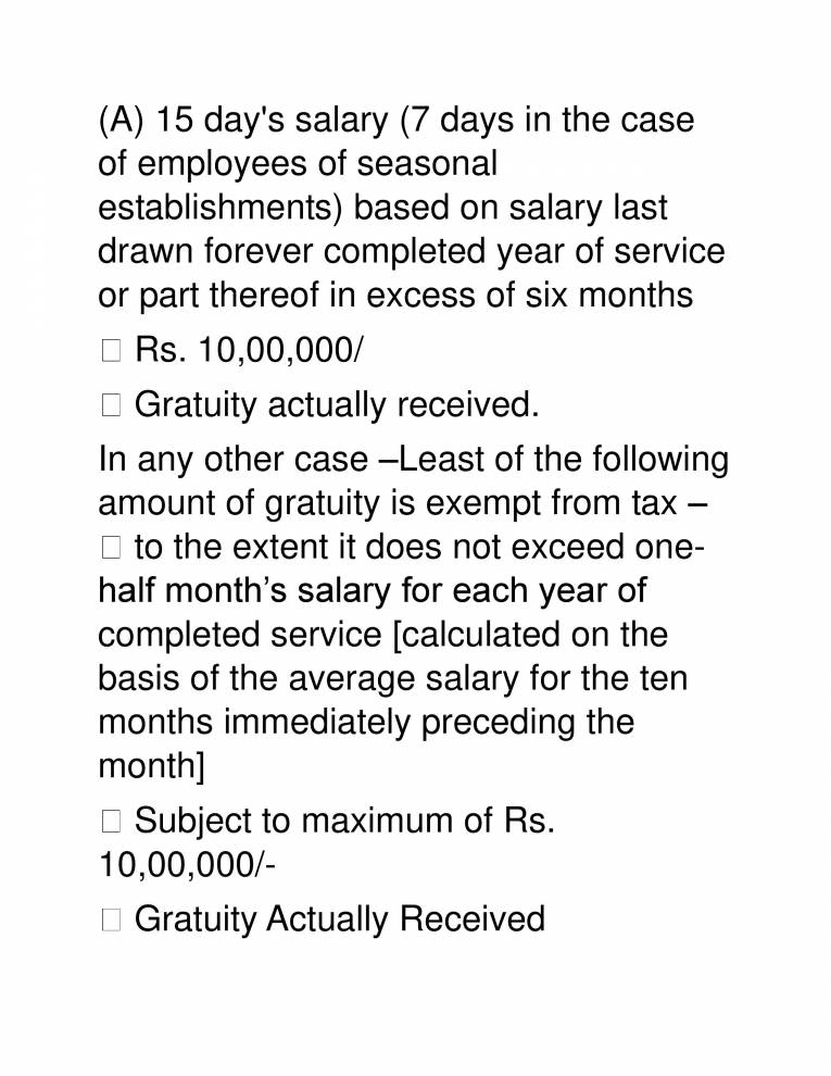 Salary( Income Tax) Notes - Notes - LearnPick India