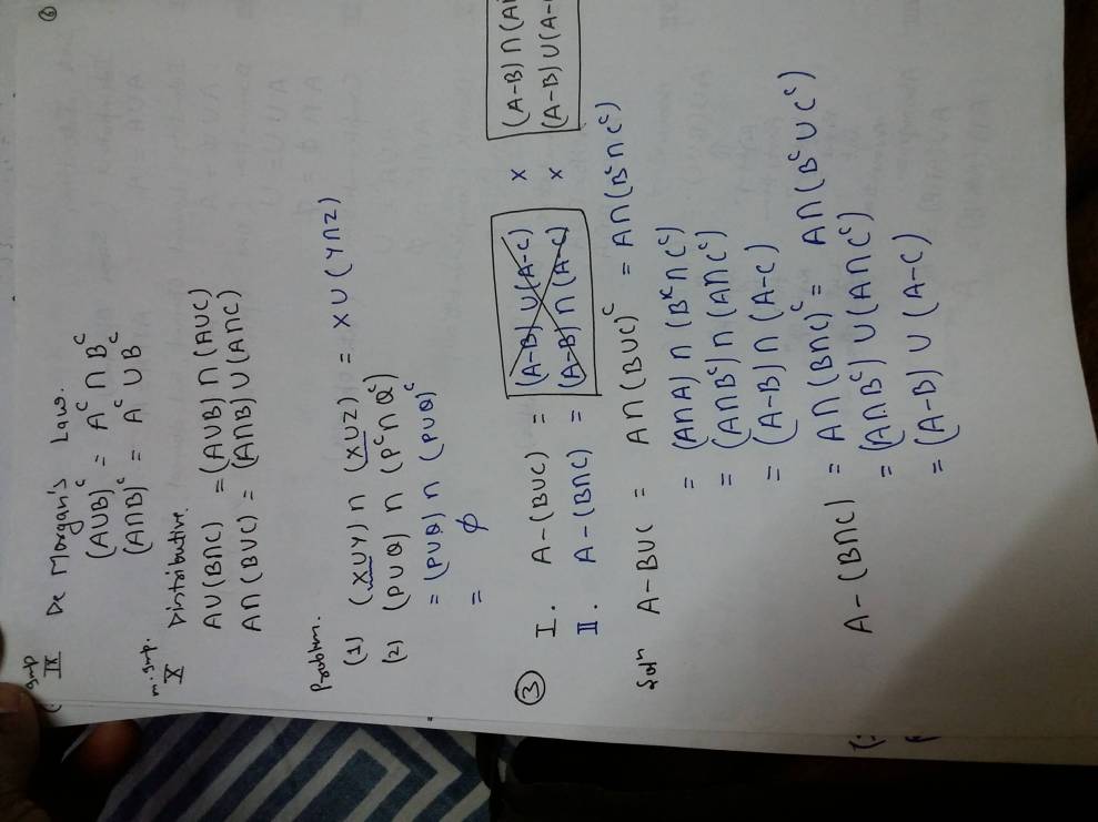 Sets Theory - Notes - LearnPick India
