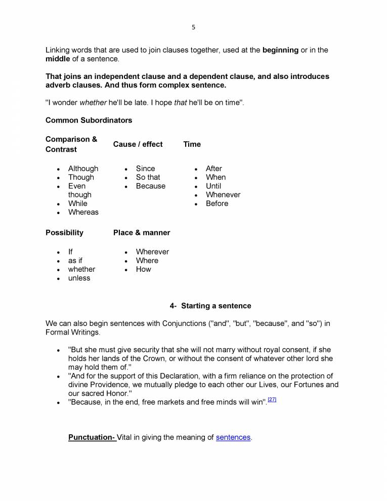 How To Make Sentences- Basics - Notes - LearnPick India