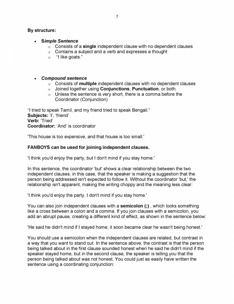 How To Make Sentences- Basics - Notes - LearnPick India