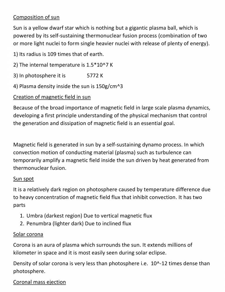 Plasma Space Physics - Notes - LearnPick India