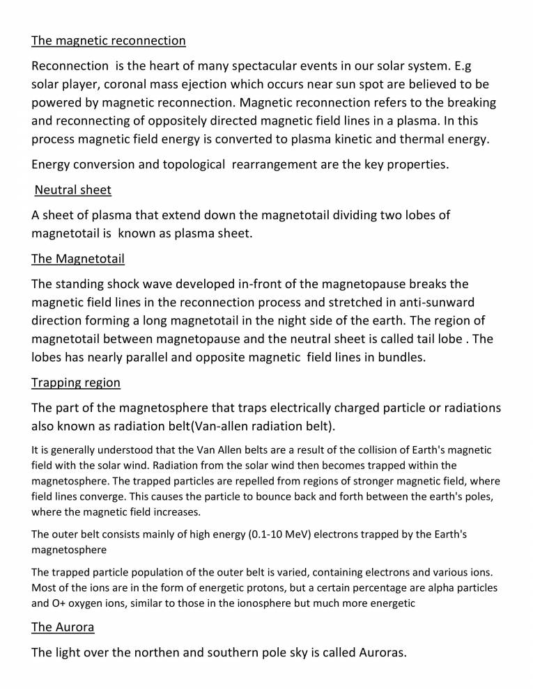 Plasma Space Physics - Notes - LearnPick India