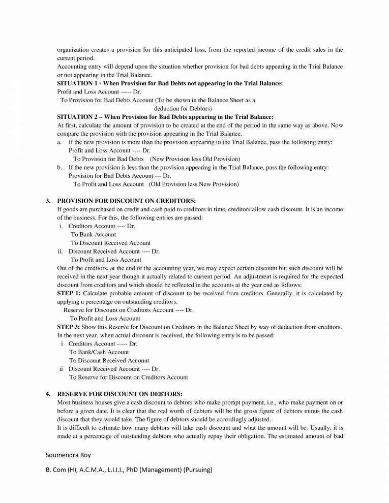 Basics Of Accounting - Notes - LearnPick India