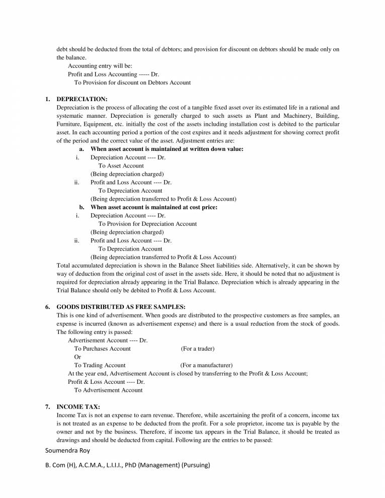 Basics Of Accounting - Notes - LearnPick India