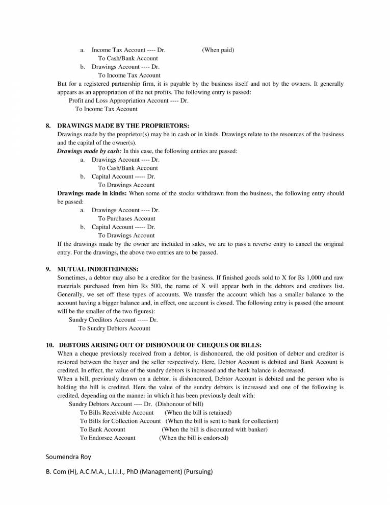 Basics Of Accounting - Notes - LearnPick India