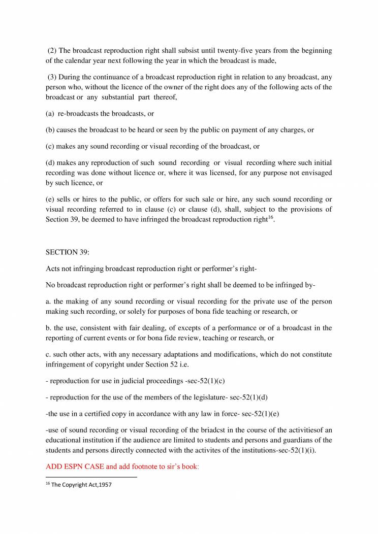 Rights Of Broadcasting Organizations Under Neighbouring Rights - Notes ...