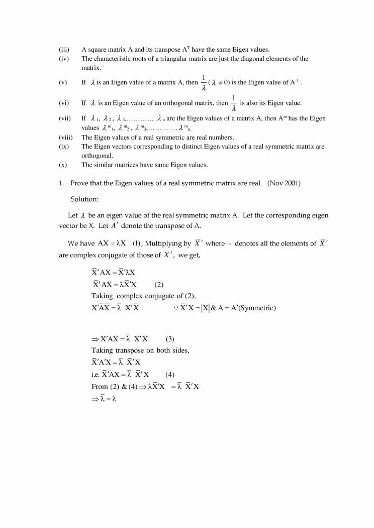 Engineering Mathematics - Notes - LearnPick India
