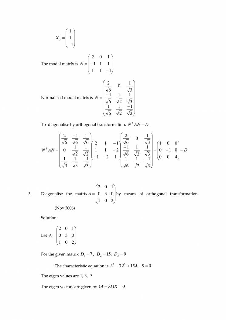 Engineering Mathematics - Notes - LearnPick India