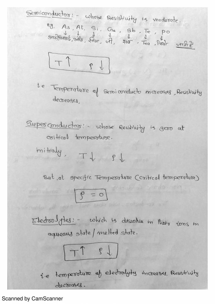 Current Electricity - Notes - LearnPick India