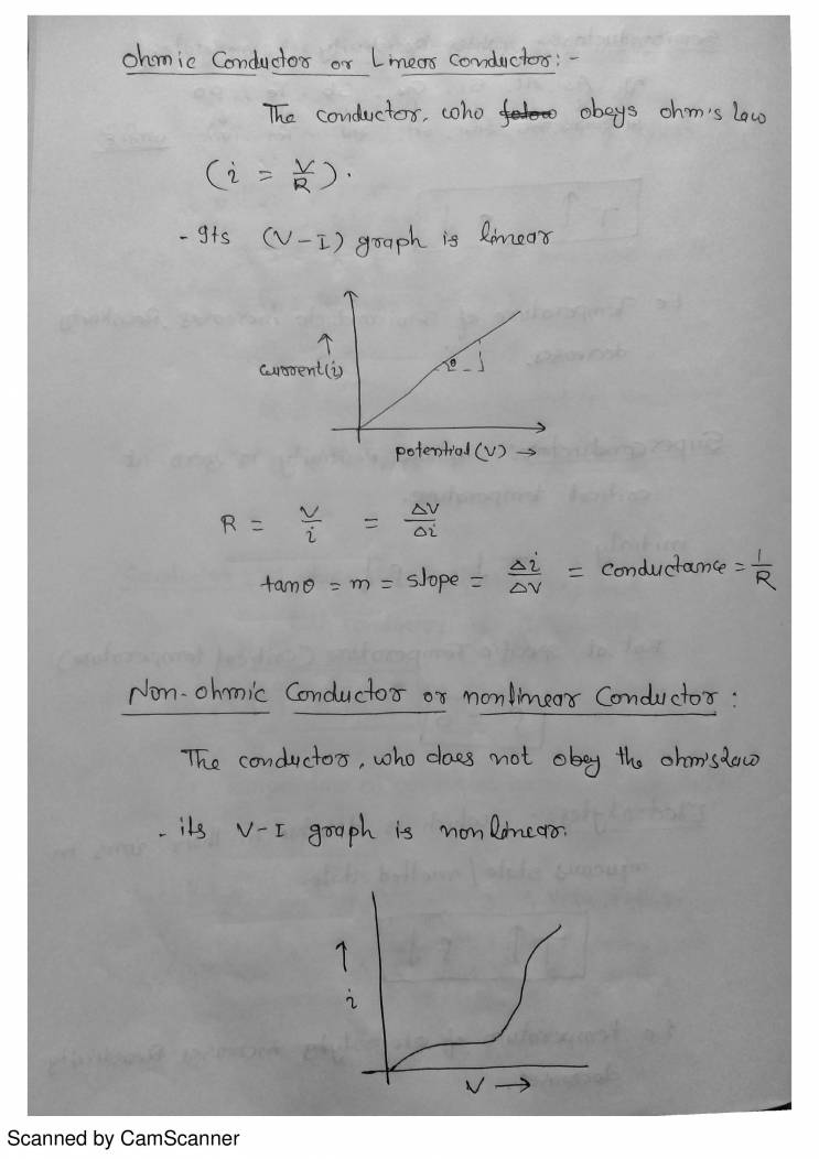Current Electricity - Notes - LearnPick India