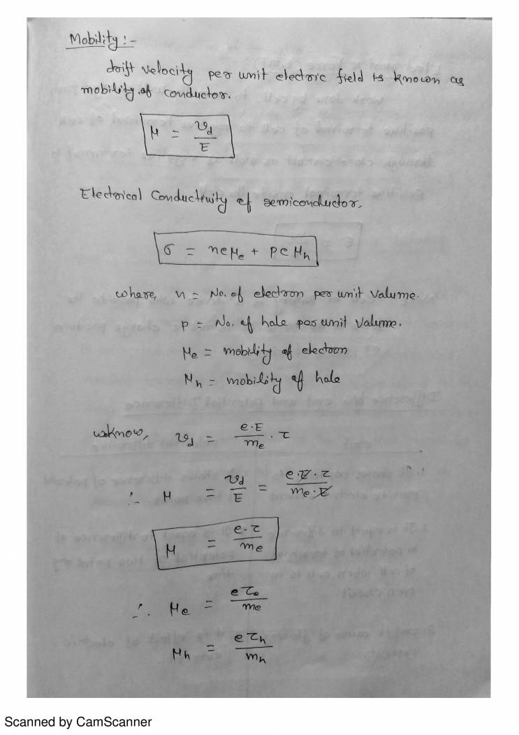 Current Electricity - Notes - LearnPick India