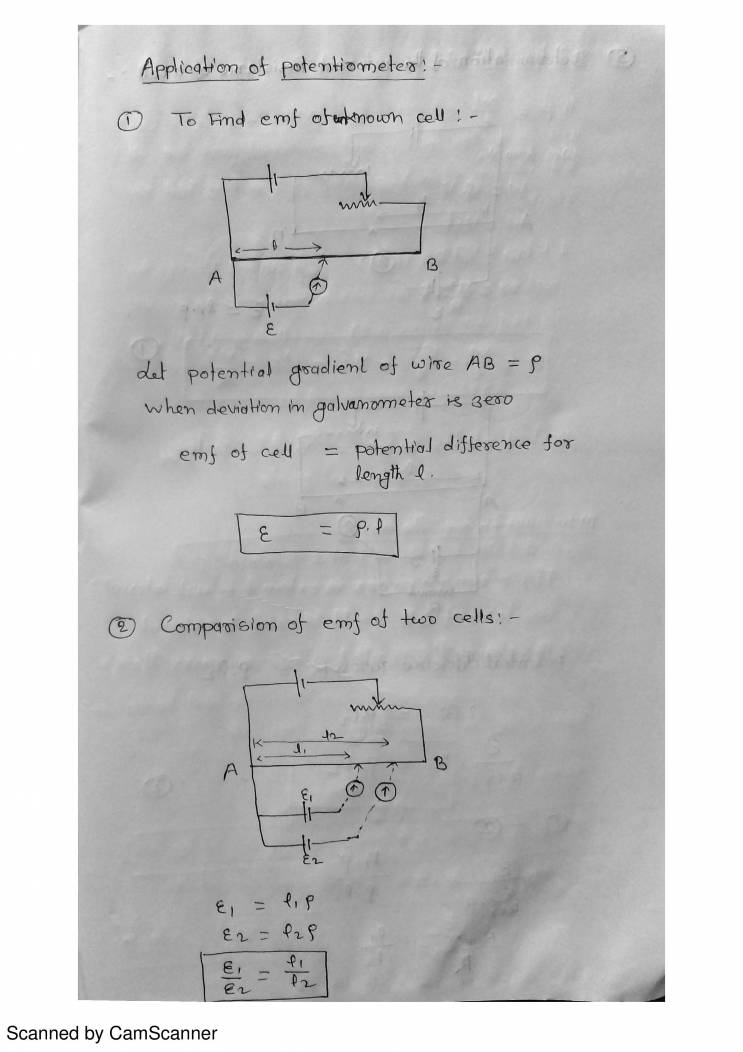 Current Electricity - Notes - LearnPick India
