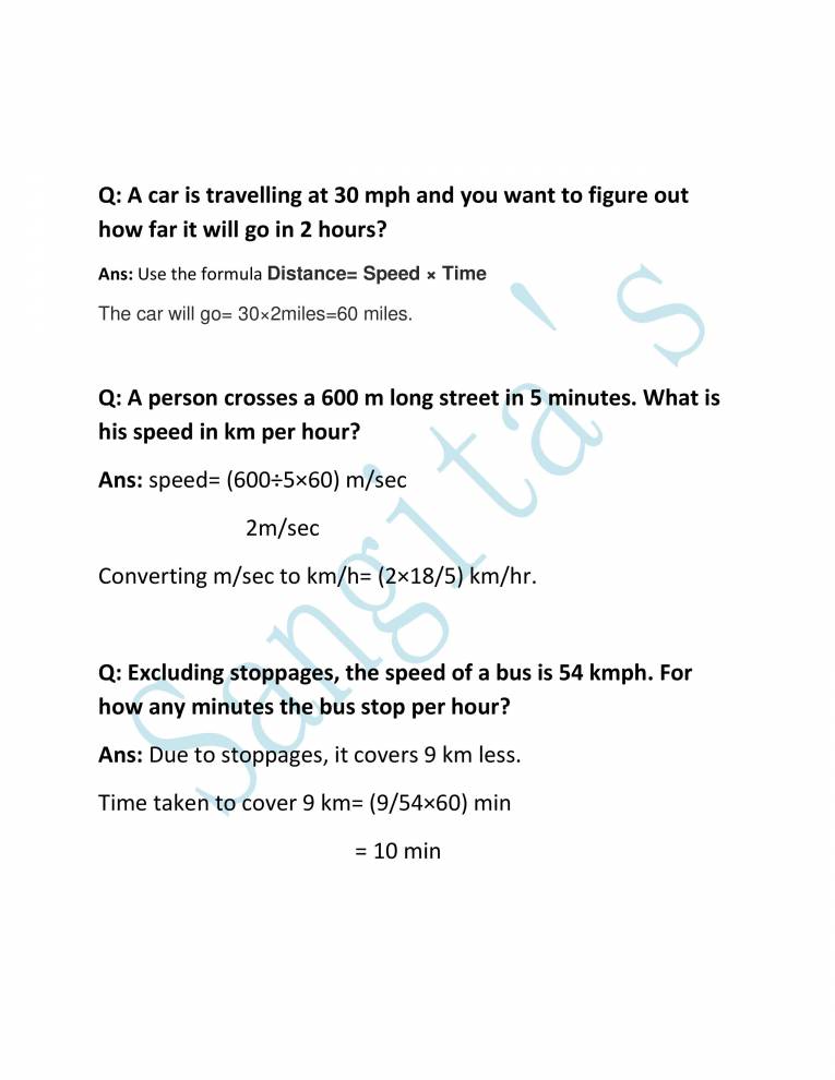 Maths - Notes - LearnPick India