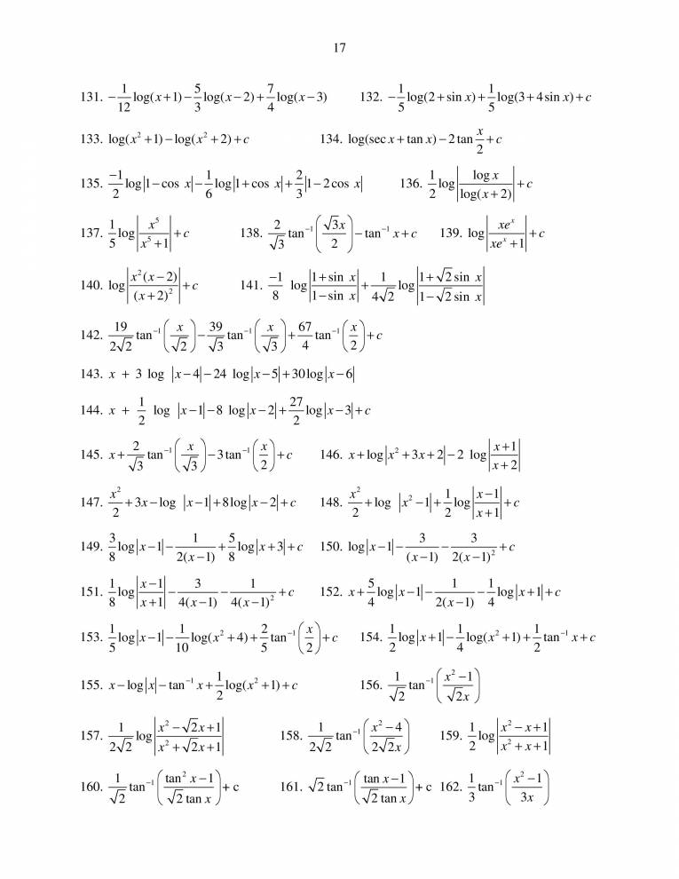 Integration (Calculus) - Notes - LearnPick India