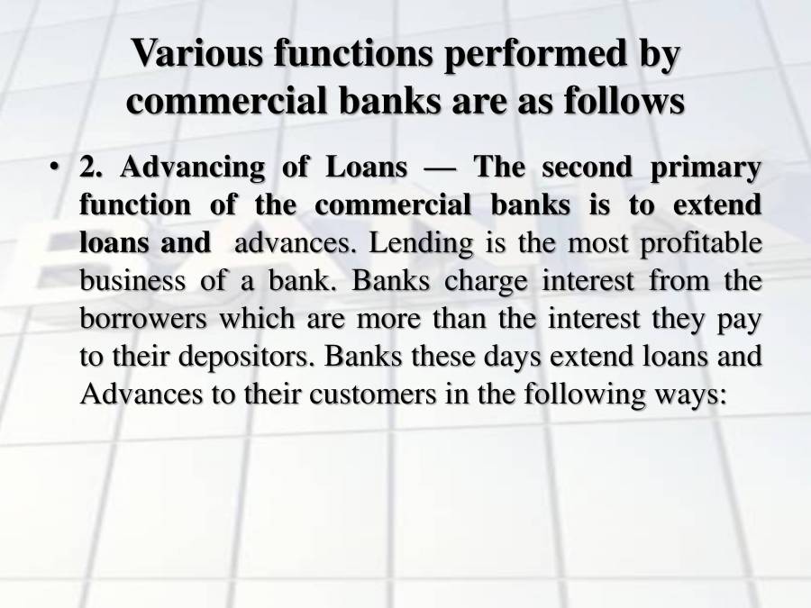 Banking - PowerPoint Slides - LearnPick India