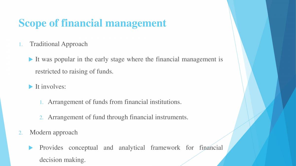 Financial Management - PowerPoint Slides - LearnPick India