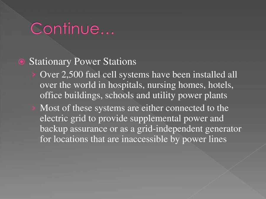 Fuel Cell Presentation - PowerPoint Slides - LearnPick India