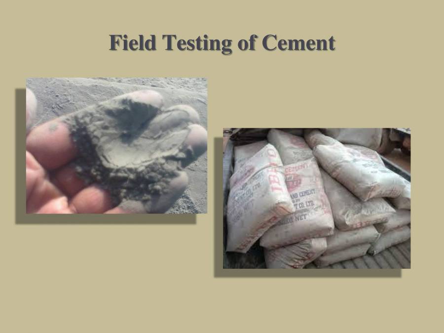 Cement - PowerPoint Slides - LearnPick India