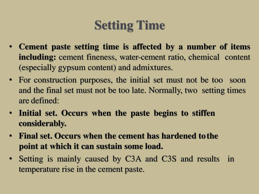 Cement - PowerPoint Slides - LearnPick India