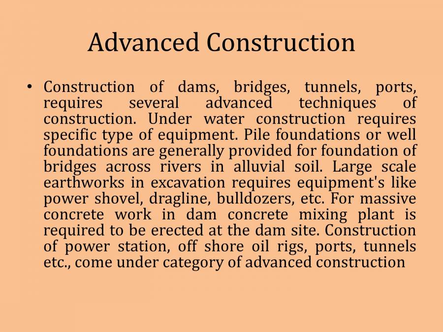 Civil Engineering And Its Scope - PowerPoint Slides - LearnPick India