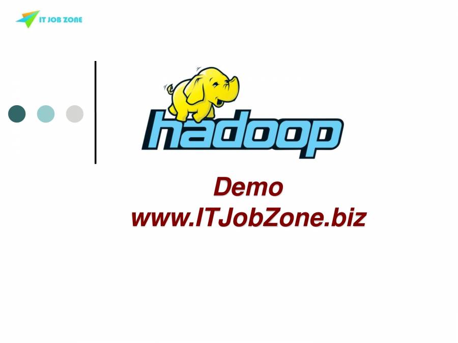 Big Data Hadoop Online Training(Introduction) - PowerPoint Slides - LearnPick India