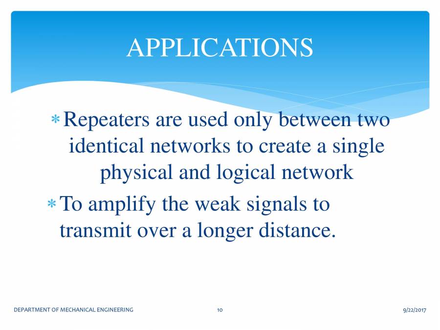 Internetworking Devices - PowerPoint Slides - LearnPick India