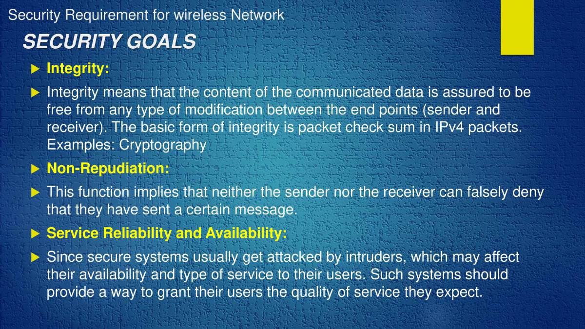 Wireless Communication Security - PowerPoint Slides - LearnPick India