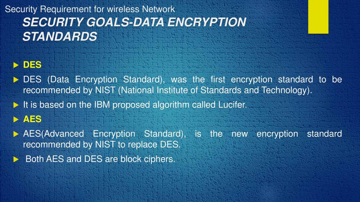 Wireless Communication Security - PowerPoint Slides - LearnPick India