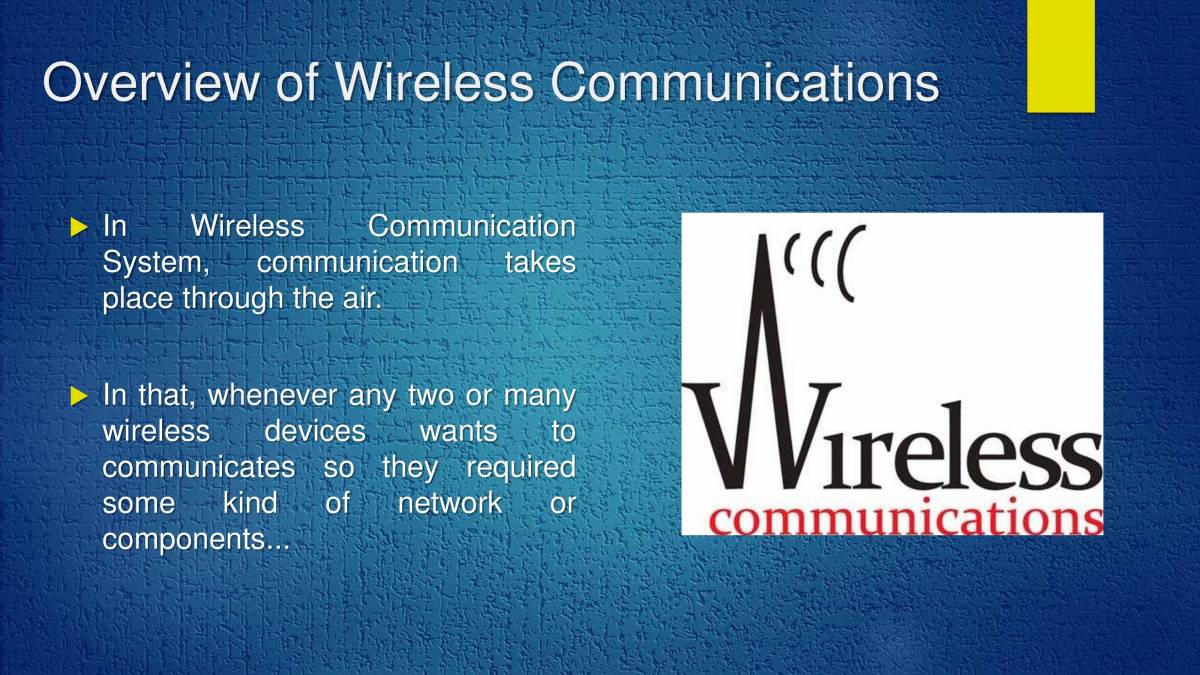 Wireless Communication Security - PowerPoint Slides - LearnPick India