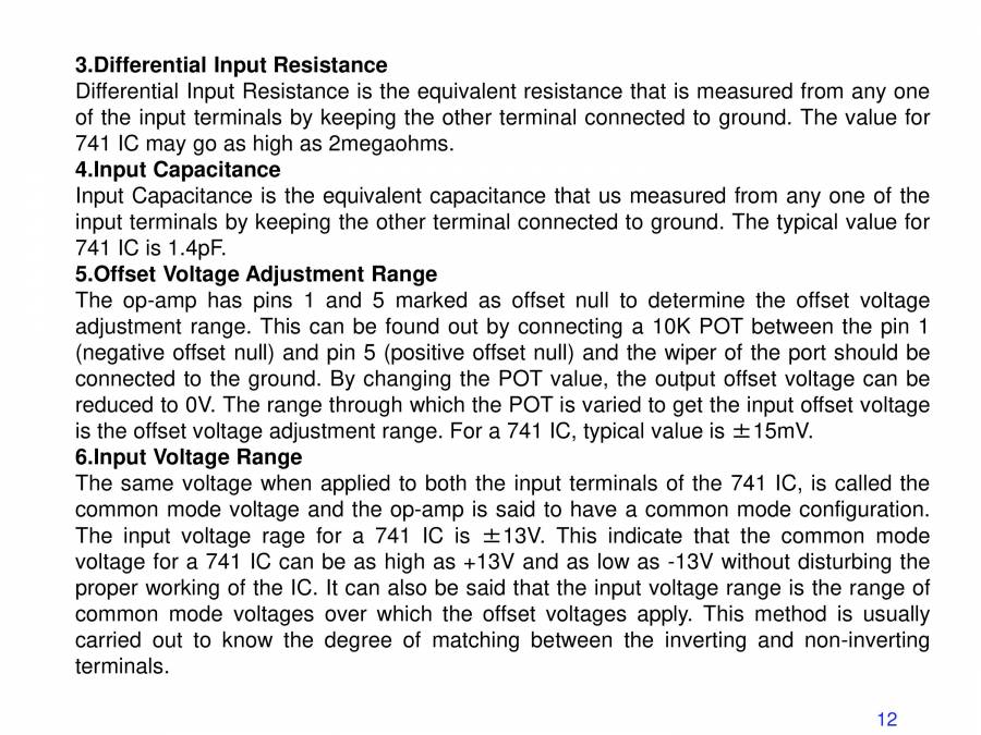 OP-Amps - PowerPoint Slides - LearnPick India