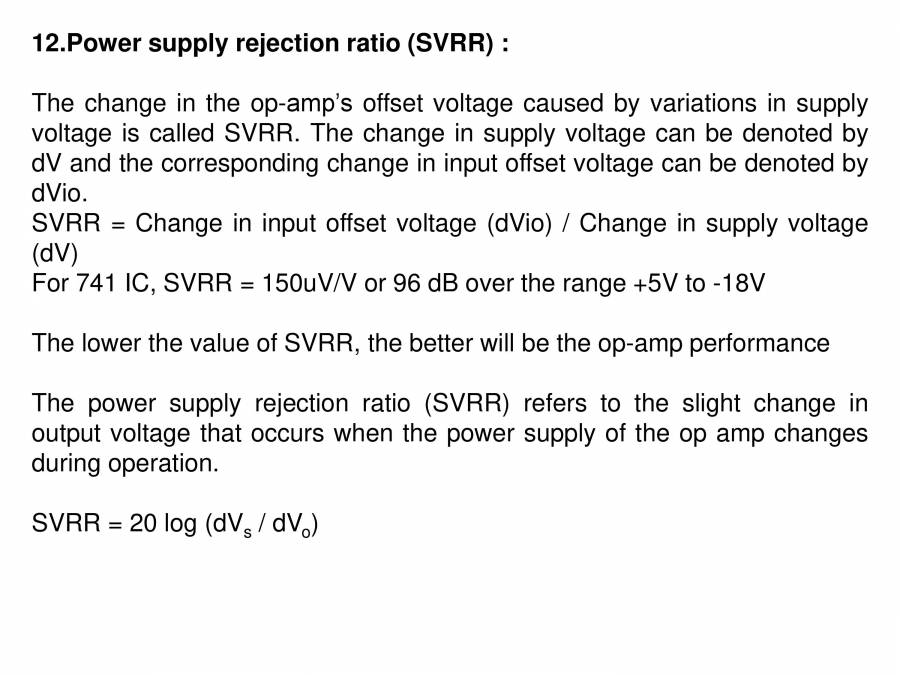OP-Amps - PowerPoint Slides - LearnPick India
