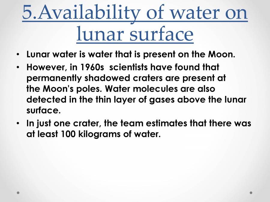 Lunar Construction - PowerPoint Slides - LearnPick India