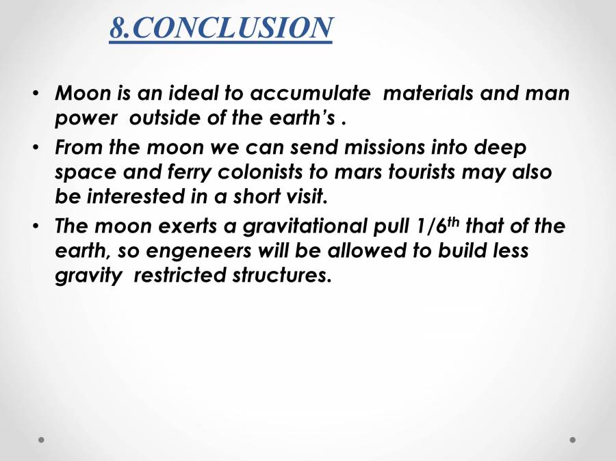 Lunar Construction - PowerPoint Slides - LearnPick India