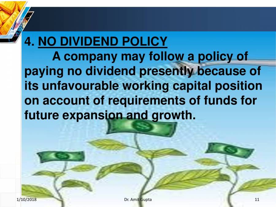 Introduction To Dividend - PowerPoint Slides - LearnPick India
