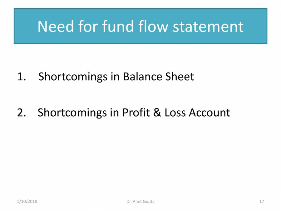Fund Flow Statement - PowerPoint Slides - LearnPick India