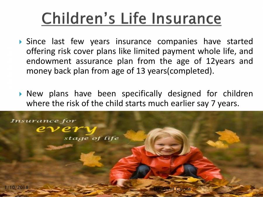 Life Insurance - PowerPoint Slides - LearnPick India