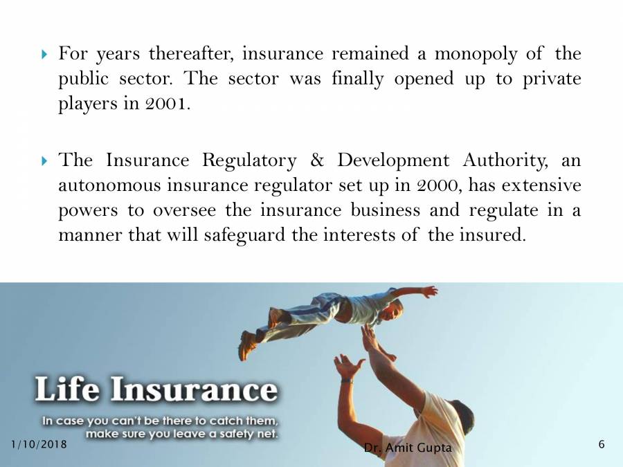Life Insurance - PowerPoint Slides - LearnPick India