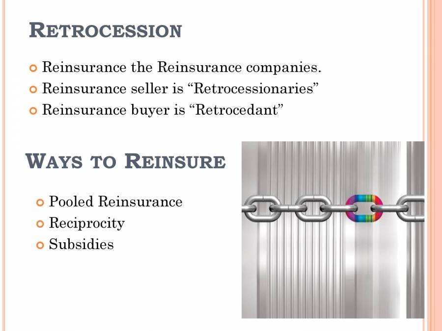 Reinsurance - PowerPoint Slides - LearnPick India