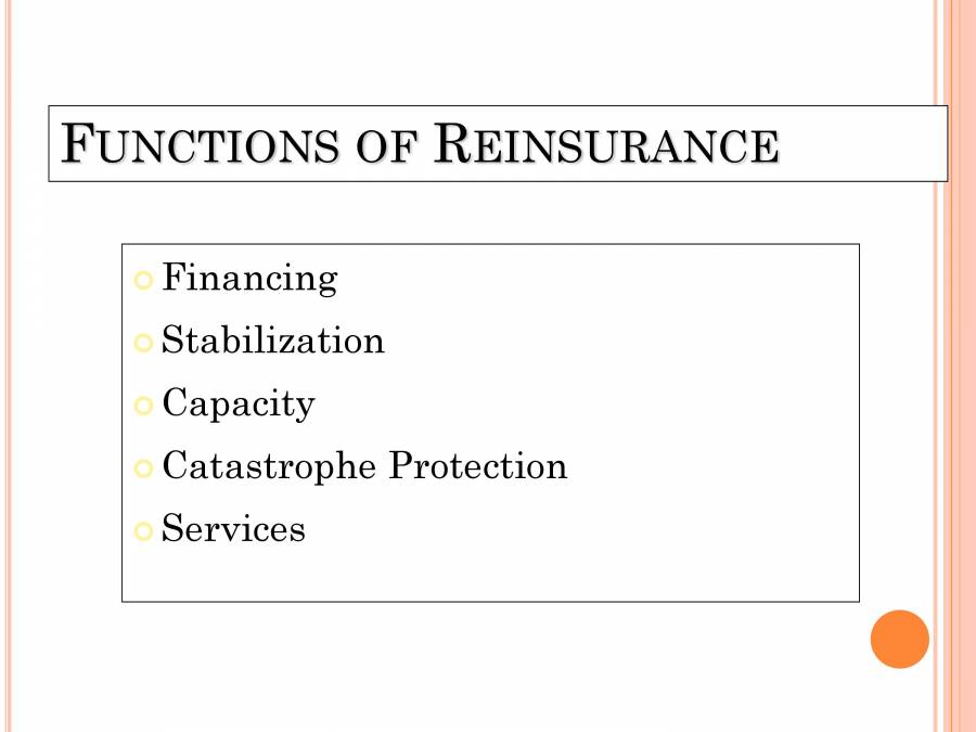 Reinsurance - PowerPoint Slides - LearnPick India