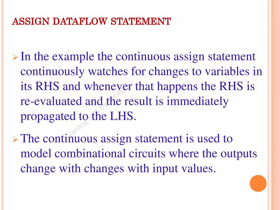 Verilog Hdl Lecture Series 1 Powerpoint Slides Learnpick India 7422