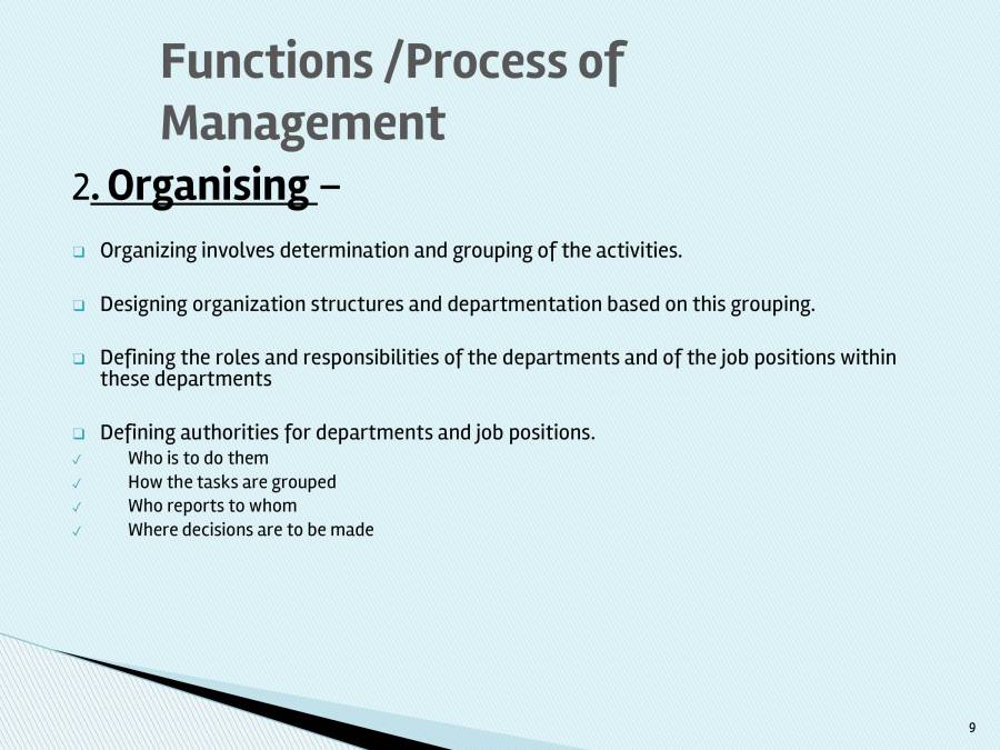 Principle Of Management - Organization - PowerPoint Slides - LearnPick ...