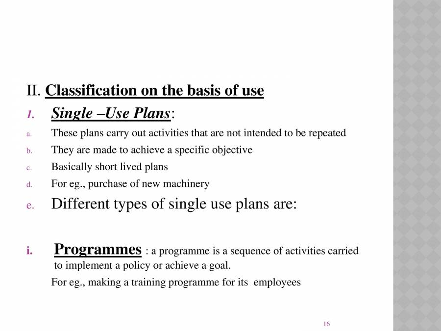 Principle Of Management - Planning - PowerPoint Slides - LearnPick India